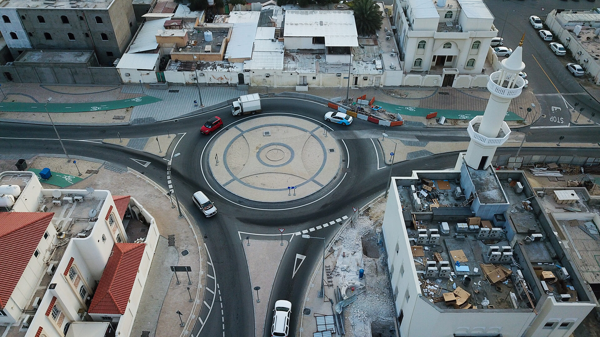 Design and Construction of Al Bustan Street North | Construction Middle ...