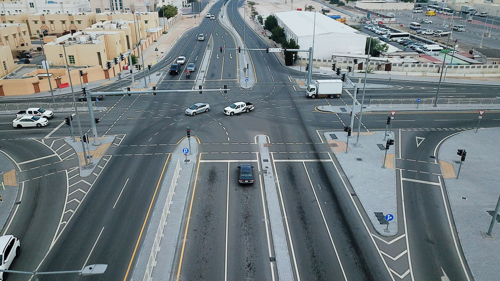 Design and Construction of Al Bustan Street North | Construction Middle ...