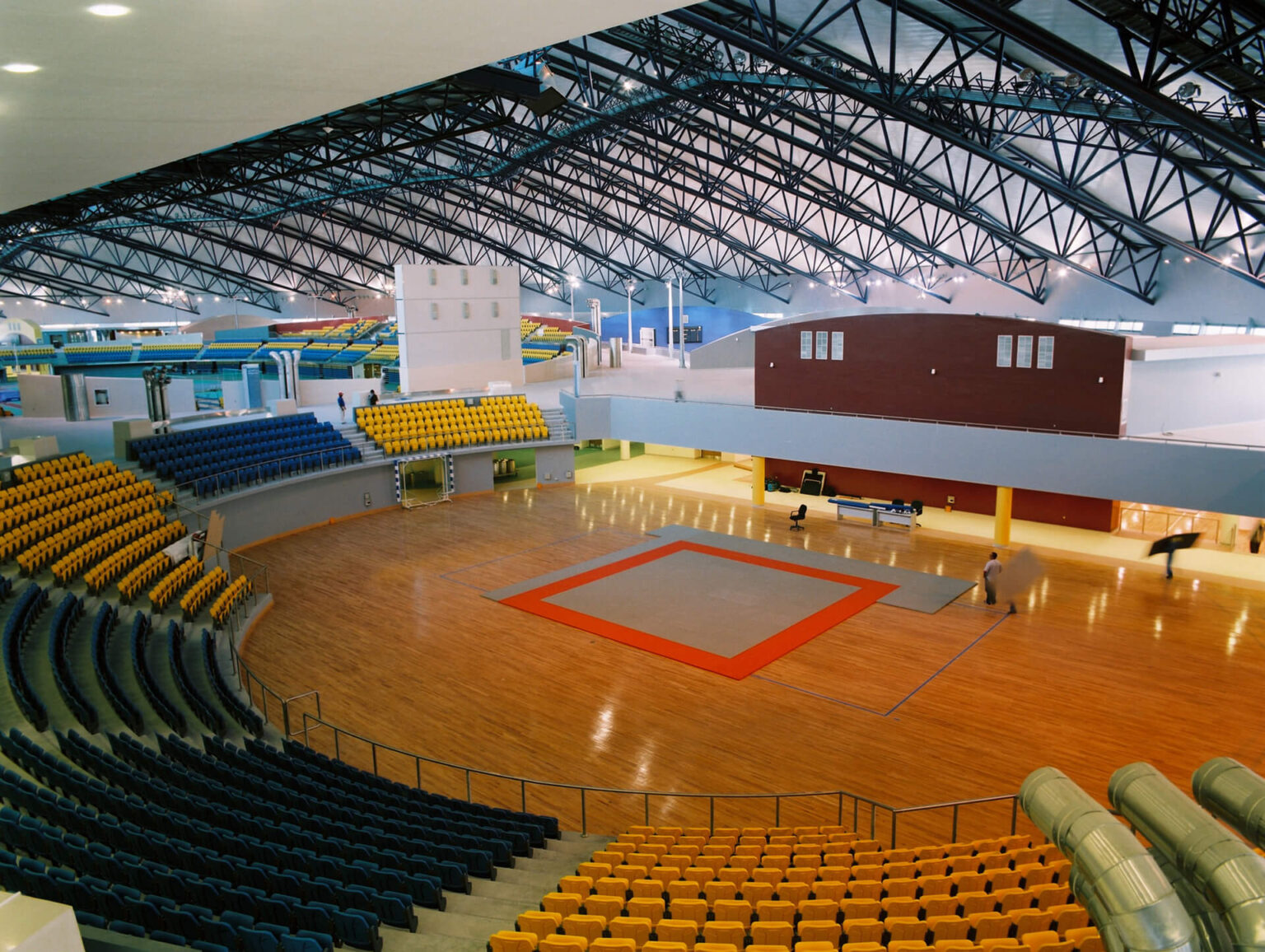 Sports Hall at Khalifa Sports City (Aspire Dome) | Building Legacies ...