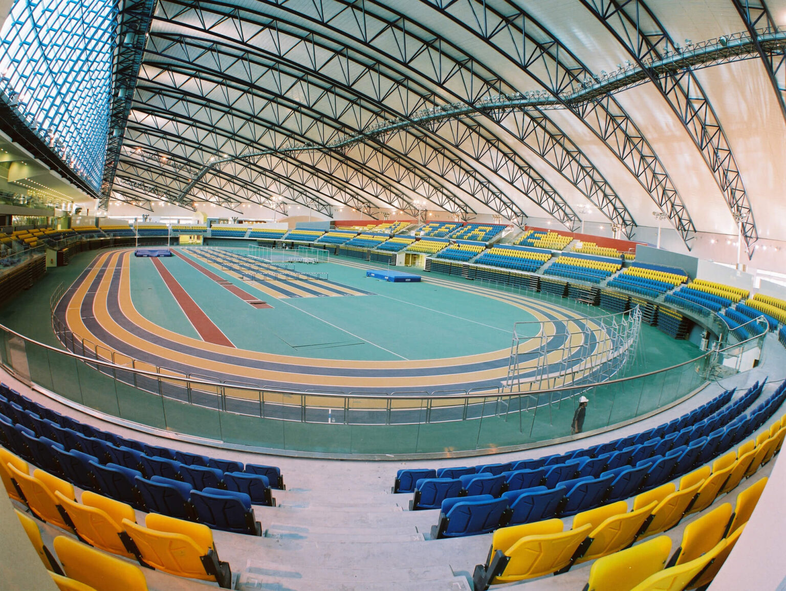 Sports Hall at Khalifa Sports City (Aspire Dome) | Building Legacies ...